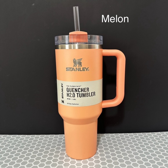 Stanley | Other | Stanley 4oz Melon Quencher H20 Flowstate Tumbler ...
